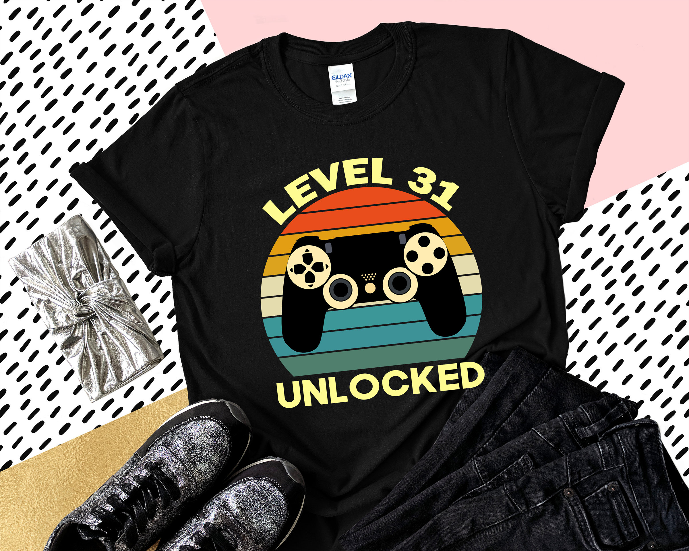 Funny 31th Birthday Unisex TShirt/ Level 31 Unlocked gift/ | Etsy