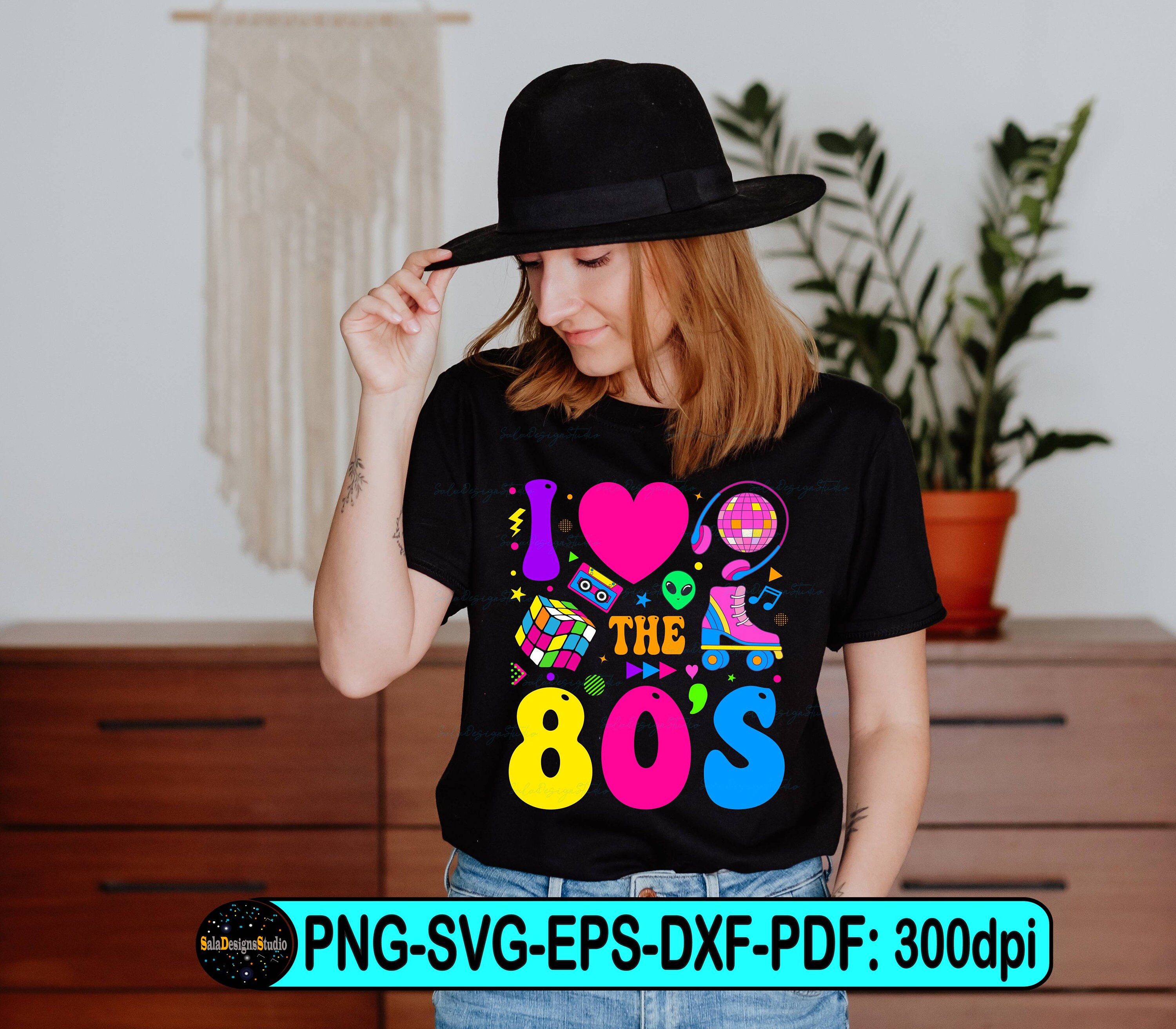 I Love the 80s Svg Png, Eighties Svg, 80s Birthday Retro Svg, 80s Retro ...