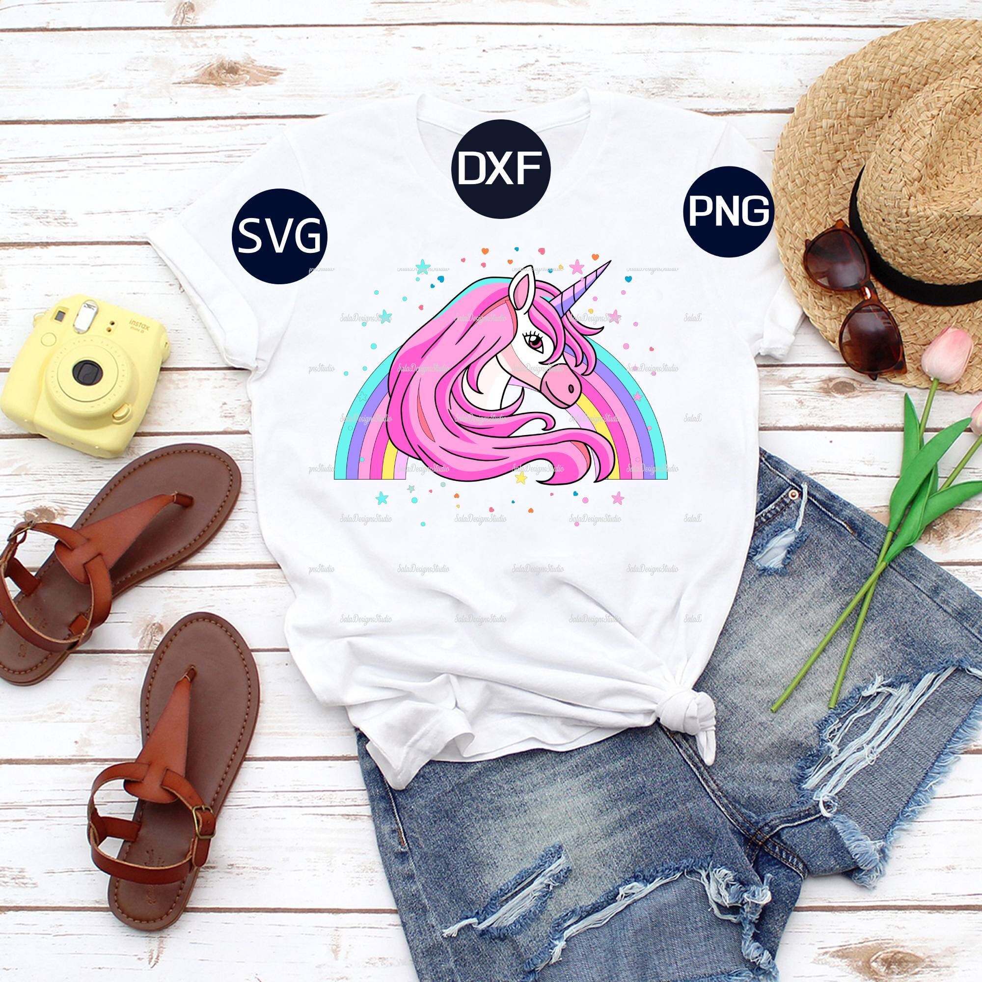 Unicornio SVG Lindo unicornio png svg camisa de unicornio - Etsy México