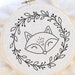 Fox Embroidery Pattern Fox Pattern Hand Embroidery Pattern Woodland ...