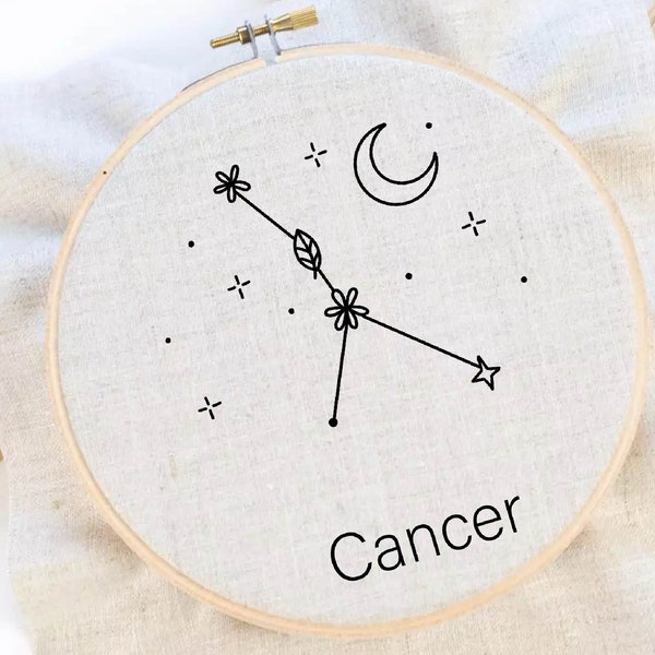 Cancer Embroidery - Etsy