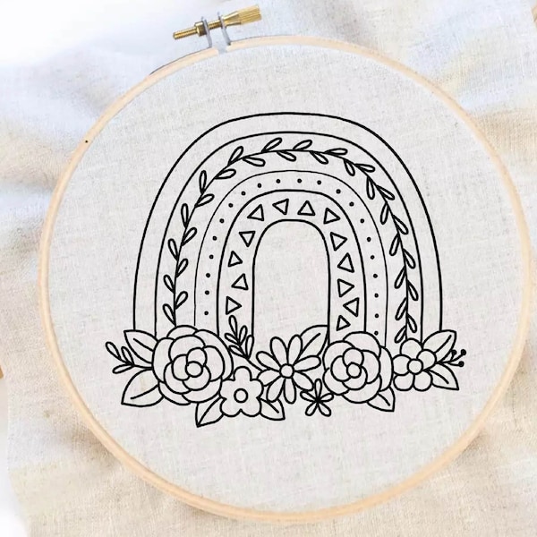 Boho Embroidery - Etsy