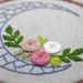 Moon and Roses Embroidery Pattern Moon Flower Embroidery Pattern Moon ...