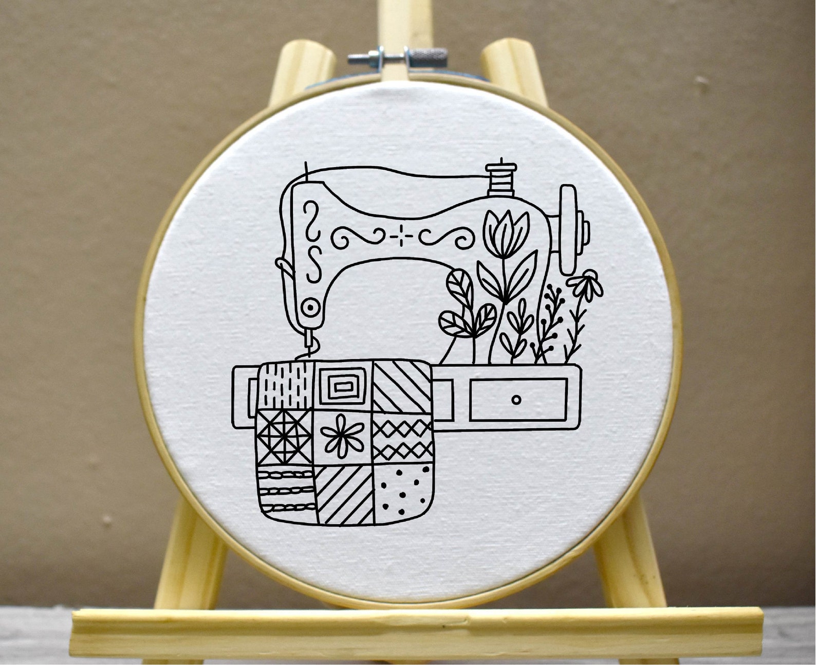 Sewing Machine Embroidery Pattern Sewing Fabric Embroidery Sewing Room ...