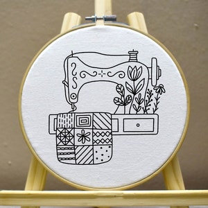 Sewing Machine Embroidery Pattern Sewing Fabric Embroidery Sewing Room ...