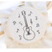 Guitar Embroidery Pattern Music Embroidery Musical Instrument ...