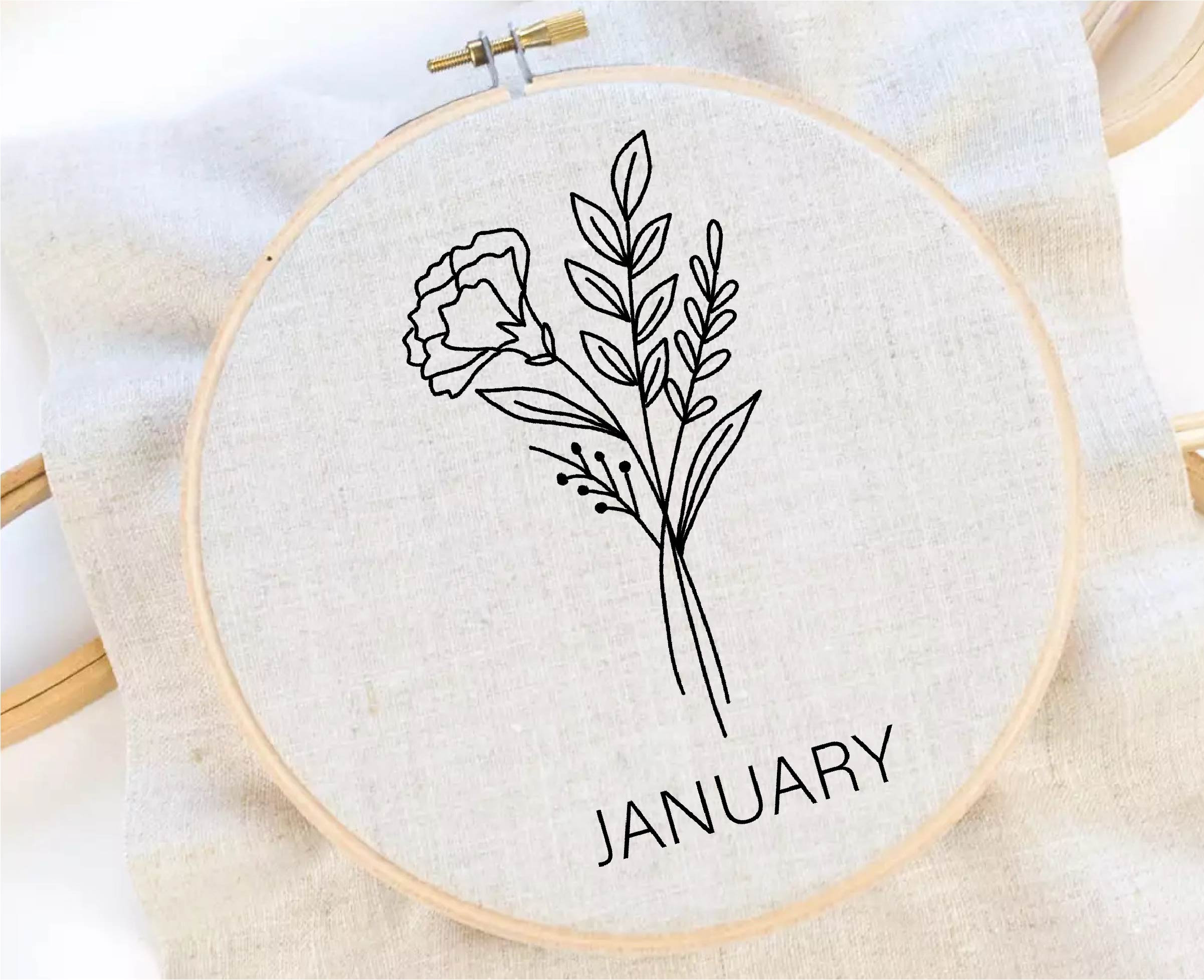 Flower Embroidery Drawings - Etsy