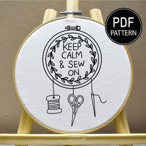 Hoop Art Embroidery Pattern Sewing Embroidery Pattern Sewing Room ...