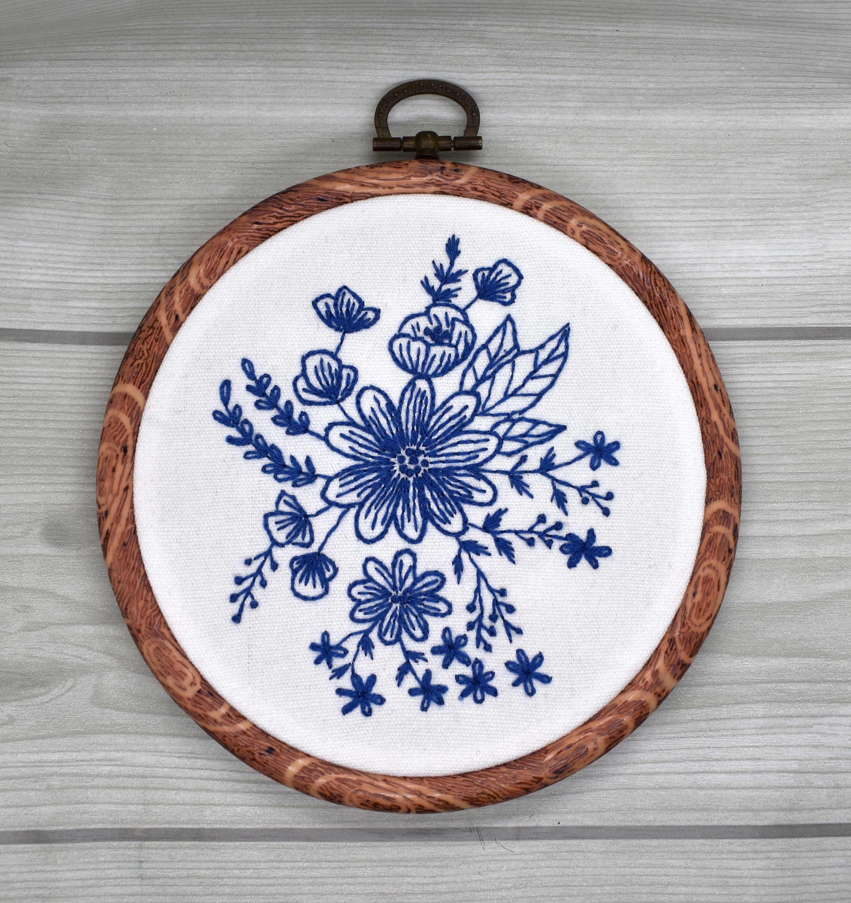 Bundle Set of Hand Embroidery Pattern Design Embroidery Set - Etsy