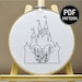 Castle Embroidery Magic Embroidery Princess Embroidery Pattern Magic ...
