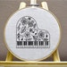 Piano Flower Embroidery Pattern Piano Embroidery Musical Instrument ...