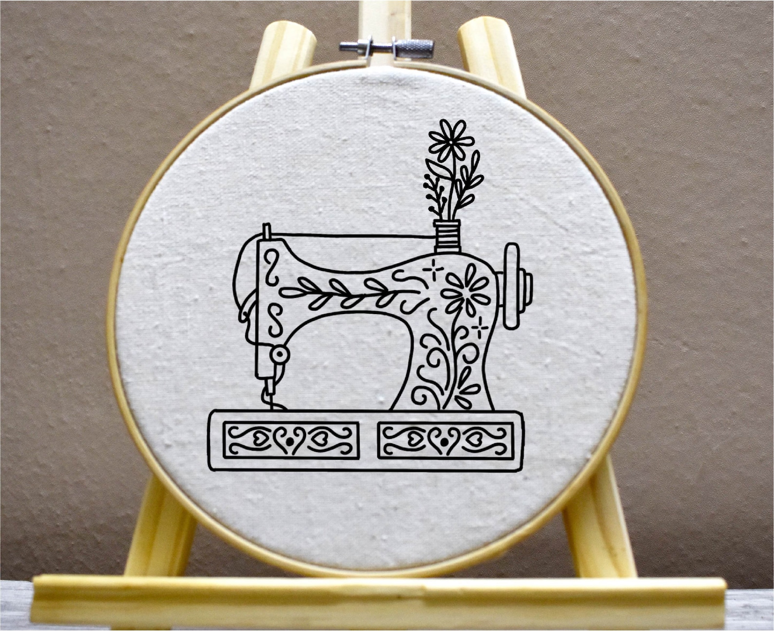 Sewing Machine Embroidery Pattern Sewing and Flower Embroidery - Etsy
