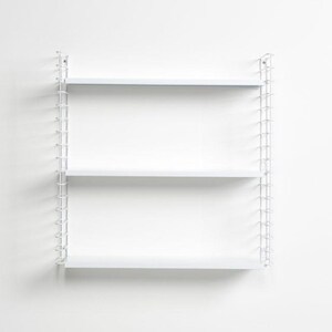 Retro Tomado WHITE Bookshelves, Design D. Dekker. Pilastro Nisse String ...