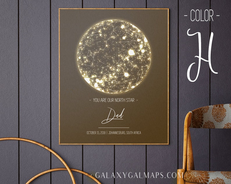 PERSONALISED Star Map Custom Star Map Print Star Map - Etsy