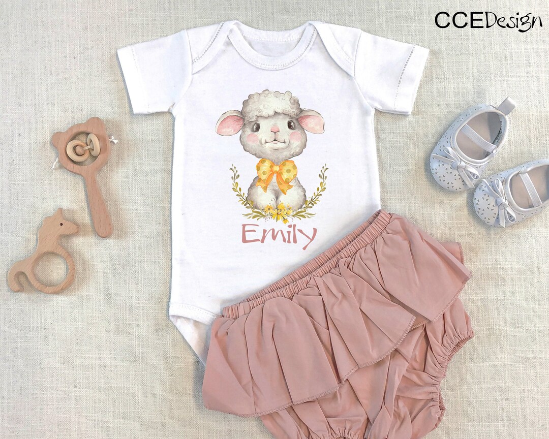 Baby Body Lamb, Lamb, Personalized, Baby Body, Baby Name, Gift for ...