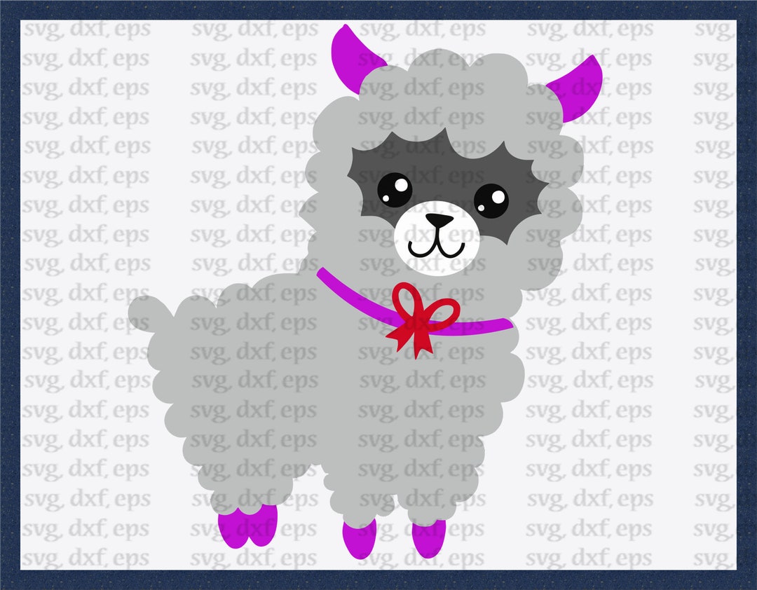 Alpaca Plotterdatei, SVG,DXF,EPS Format, zuckerüß - Etsy.de