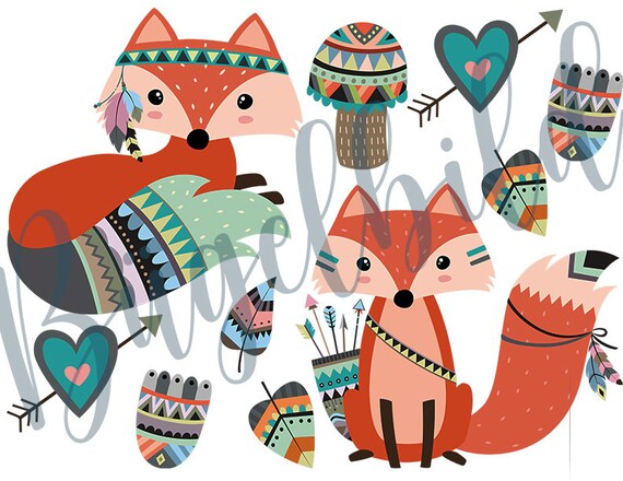 Bügelbild Fuchs Babyfuchs Baby Applikation Decal | Etsy