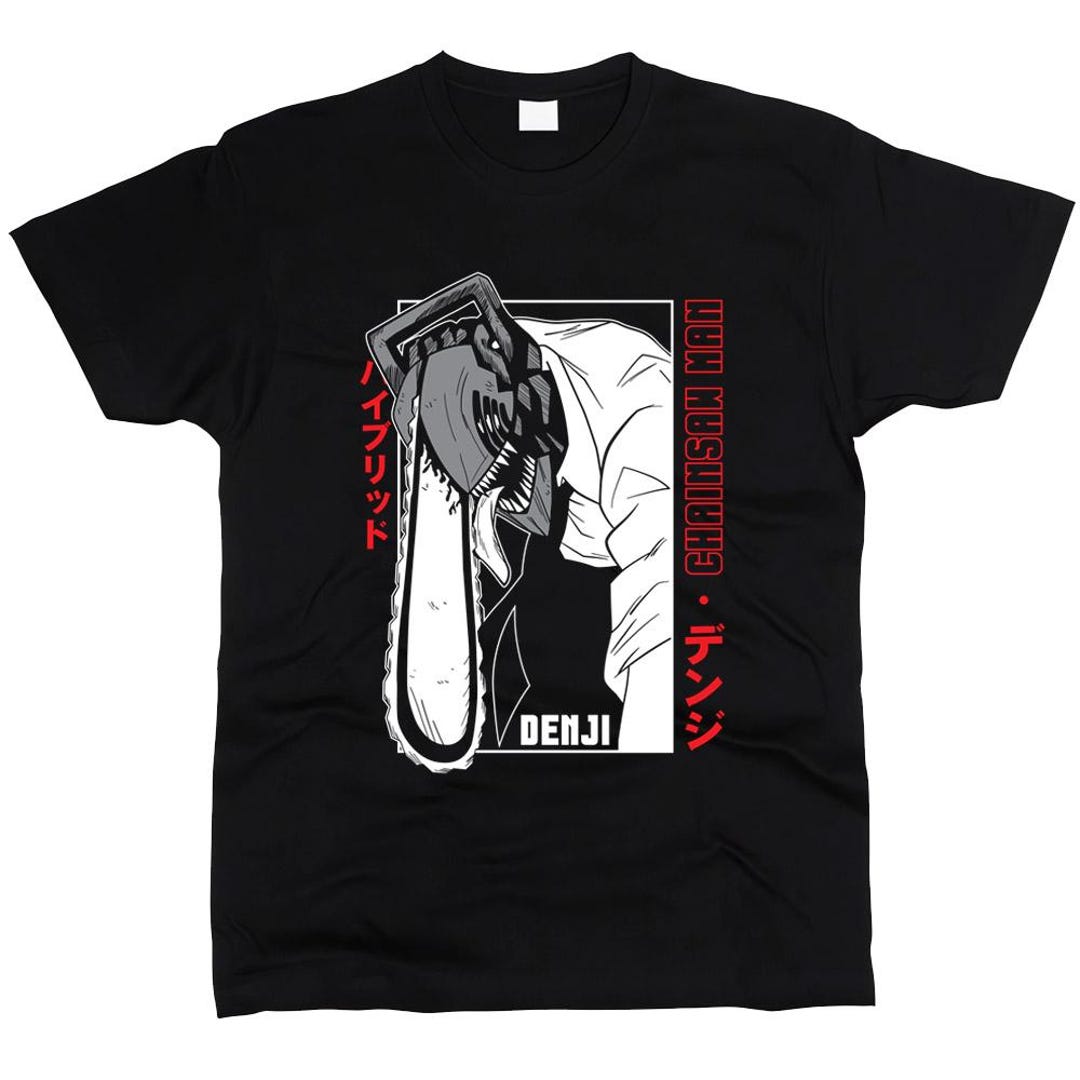 Chainsaw Man Denji Anime Men T-shirt - Etsy