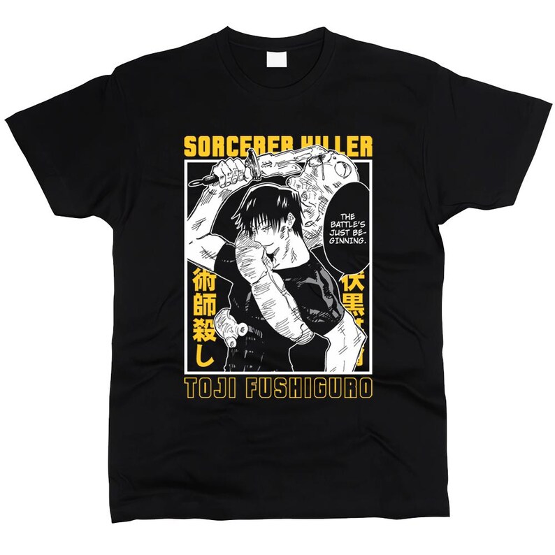 Jujutsu Kaizen Toji Fushiguro Anime hombres camiseta - Etsy México