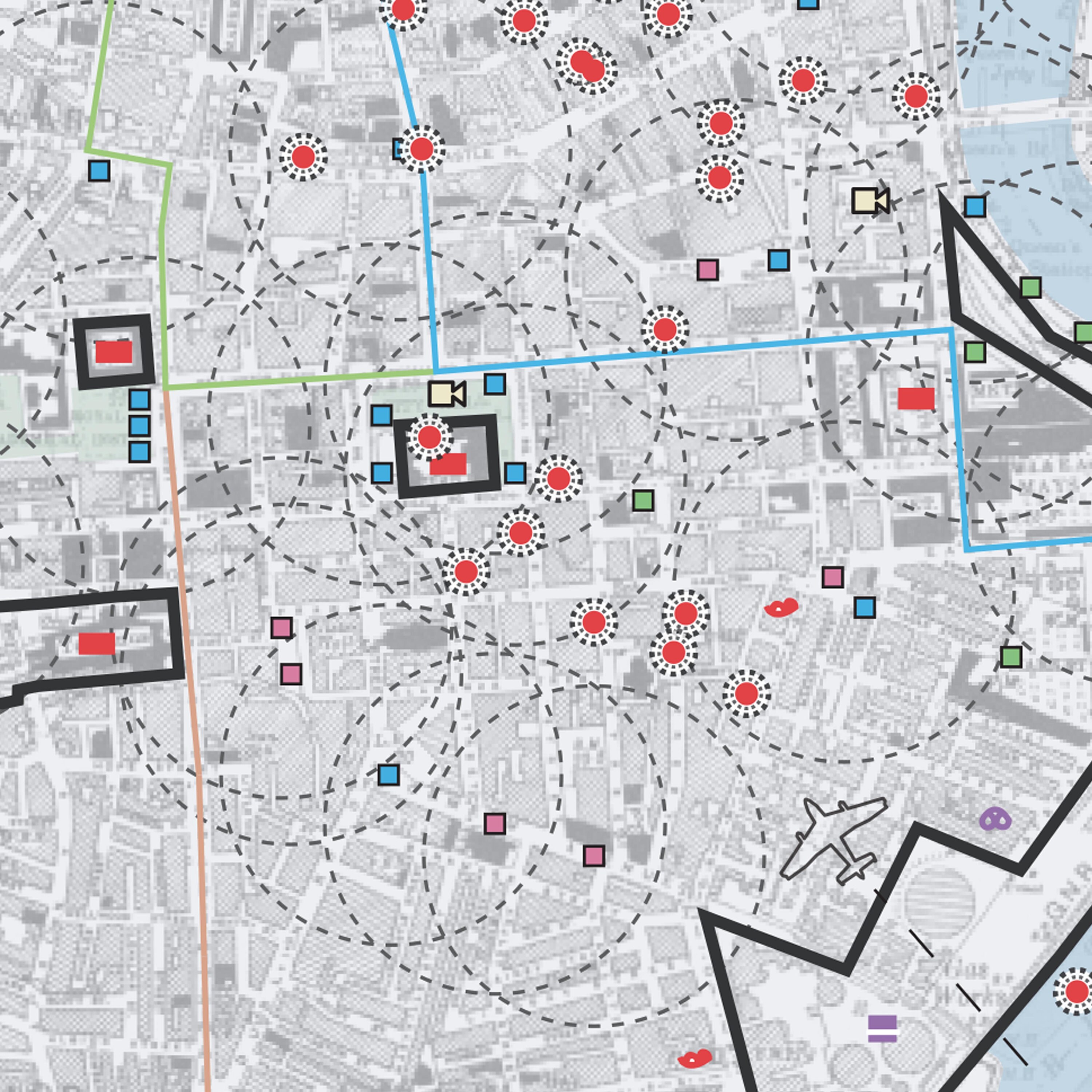 Belfast Blitz Map, April / May 1941, WW2 Poster - Available in Three ...