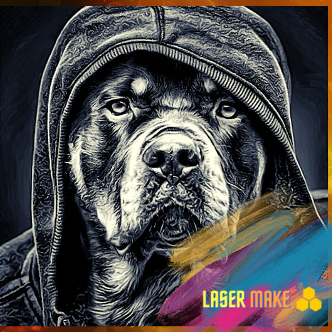 Digital Laser Cut File DOG Laser Cut Files for Glowforge - Etsy Australia