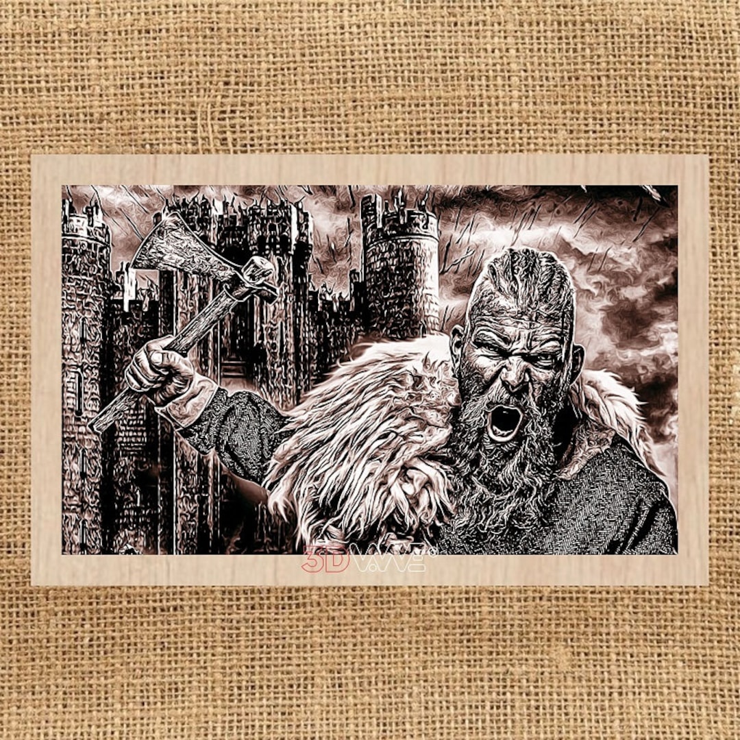 Digital Laser Cut File - VIKING - Laser Cut Files for Glowforge , Laser ...