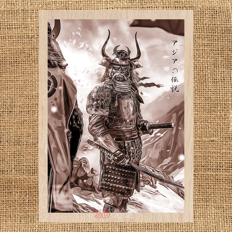 Digital Laser Cut File SAMURAI Laser Cut Files for - Etsy