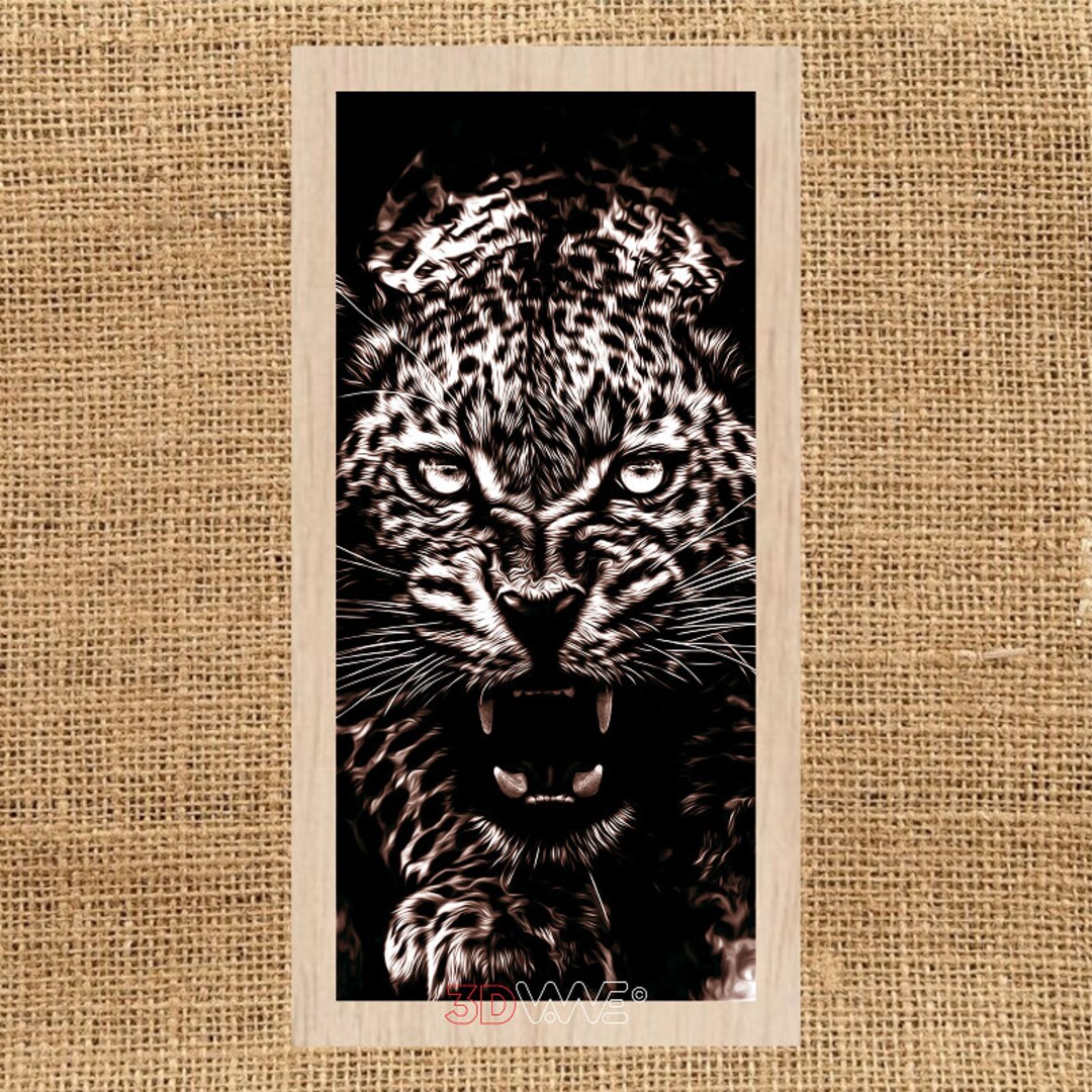 Digital Laser Cut File - JAGUAR - Laser Cut Files for Glowforge , Laser Ready Files for ...