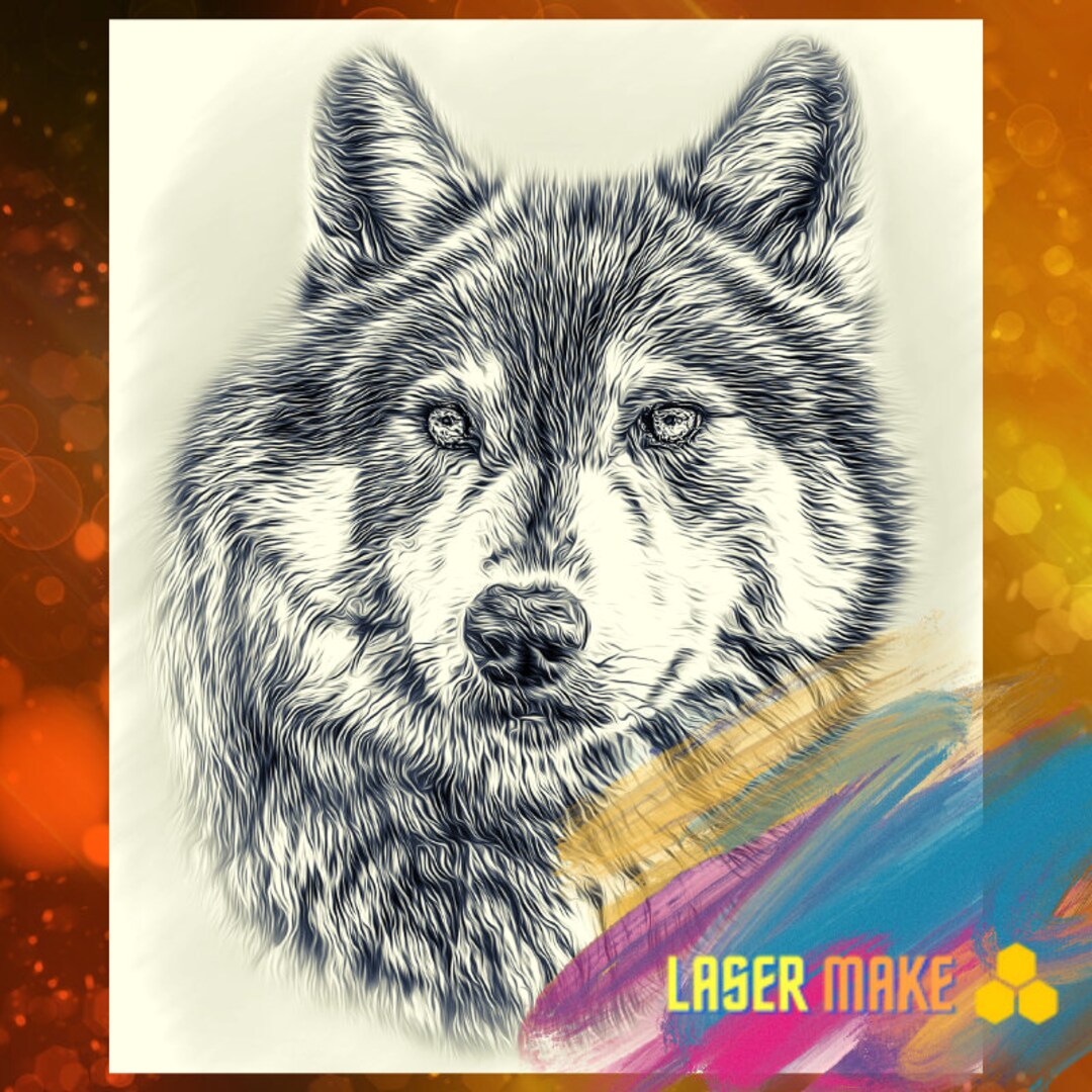 Digital Laser Cut File - Animal- Laser-ready-file-glowforge - Fiber ...