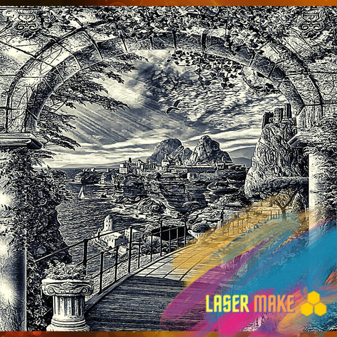 Digital Laser Cut File - View - Laser Cut Files for Glowforge , Laser Ready Files for Engraving ...