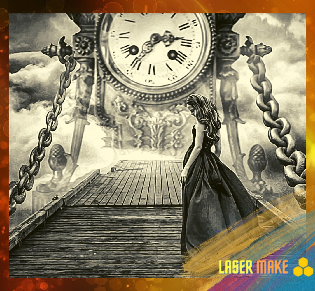 Digital Laser Cut File Woman Laser-ready-file-glowforge Fiber Laser ...