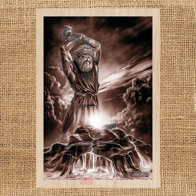 Digital Laser Cut File Wayland the Smith Pyroprinter for - Etsy