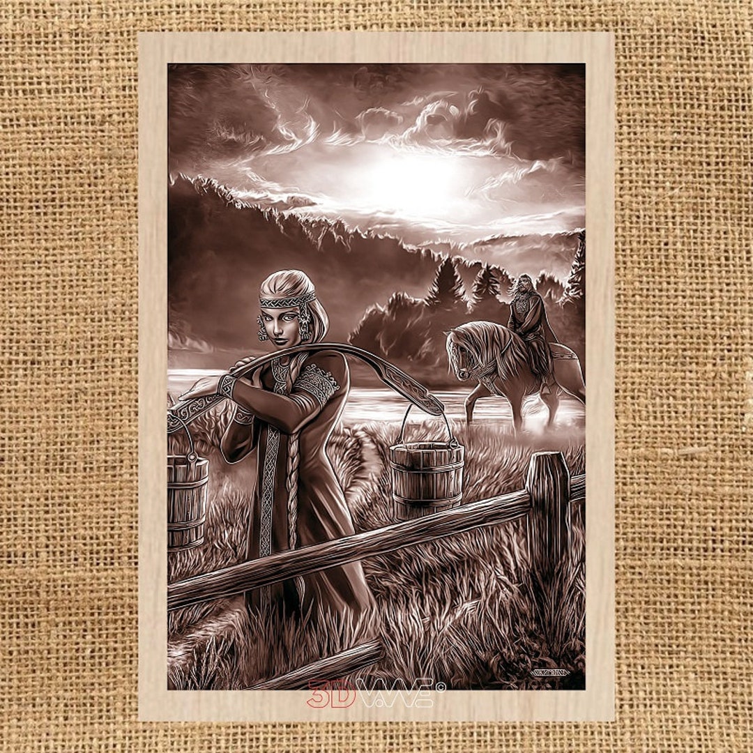 Digital Laser Cut File - Evening Pyroprinter for Laser - Ready -file ...