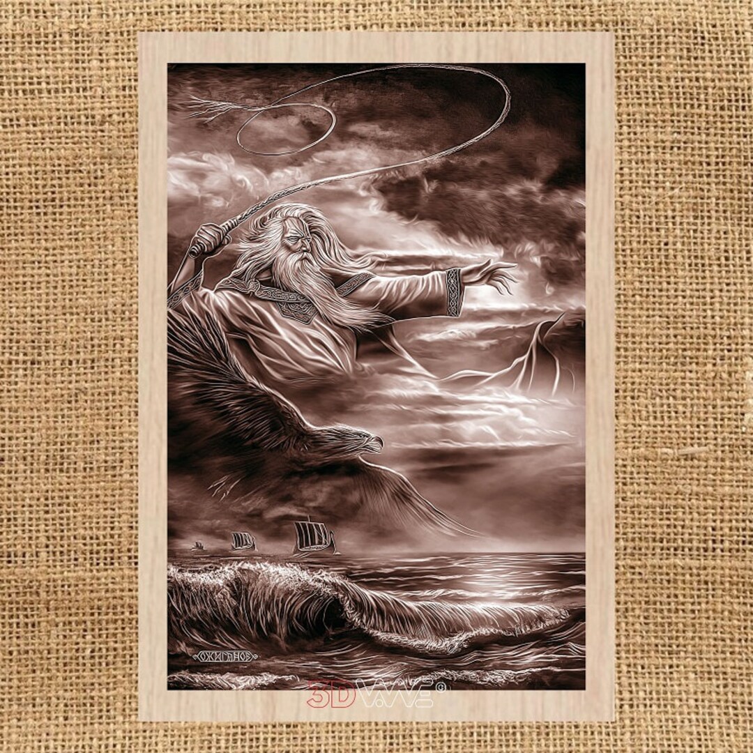 Digital Laser Cut File - Njord Pyroprinter for Laser - Ready -file ...