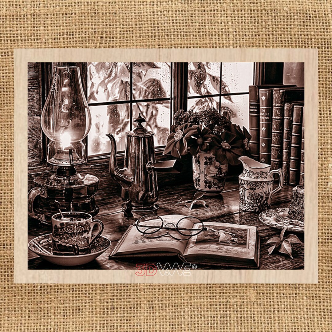 Digital Laser Cut File - Books - Laser Cut Files for Glowforge , Laser Ready Files for Engraving ...