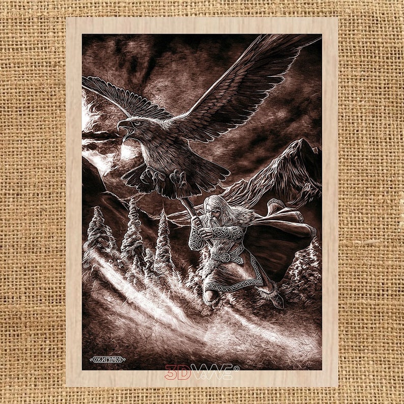 Digital Laser Cut File Odin Pyroprinter for Laser Ready - Etsy