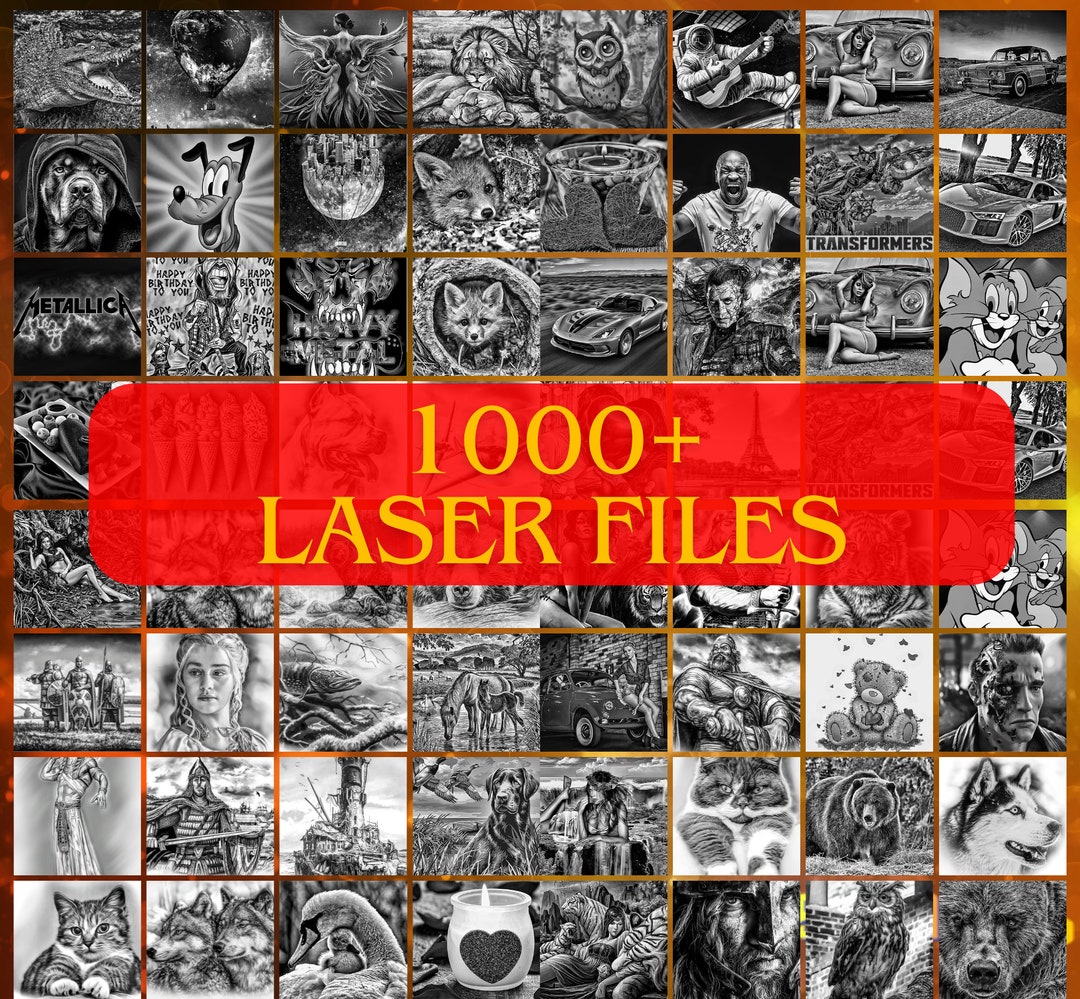 1000+ Laser Files - Laser Cut Files for Glowforge , Laser Ready Files ...