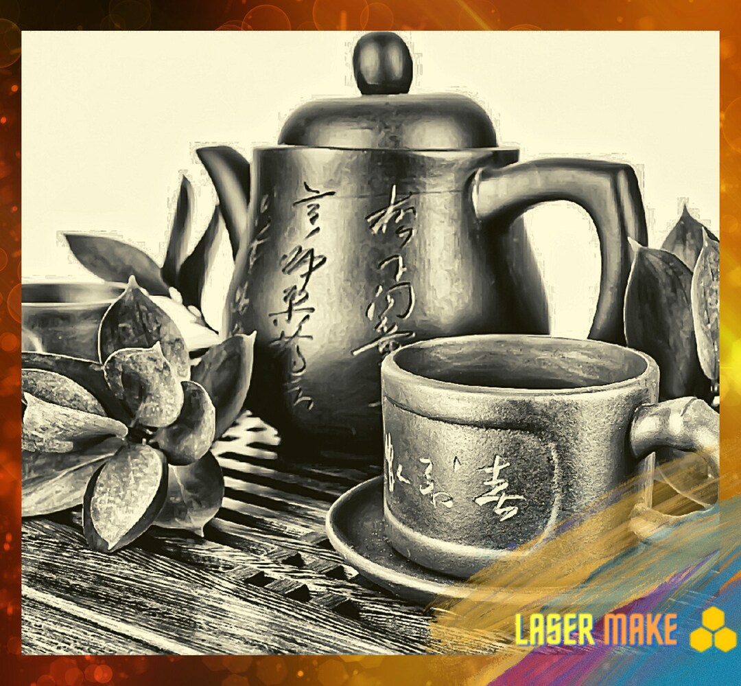 Digital Laser Cut File Tea Laser-ready-file-glowforge - Etsy