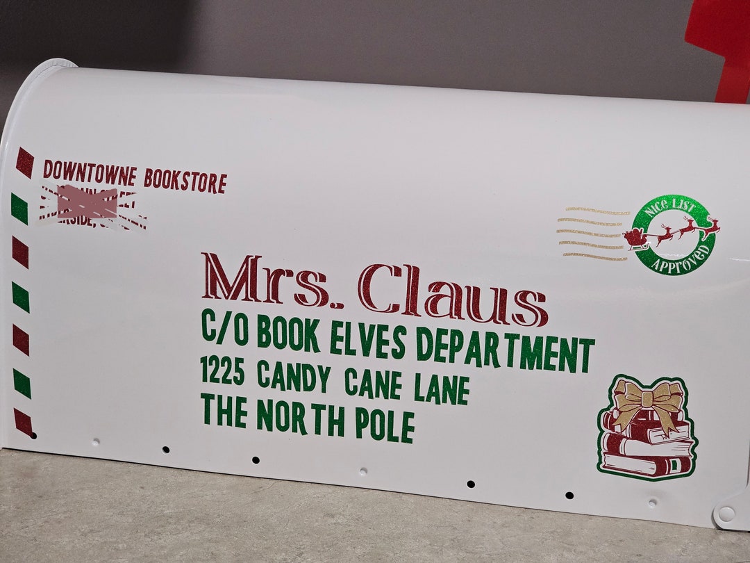 Christmas Mailbox Letters to Santa custom - Etsy