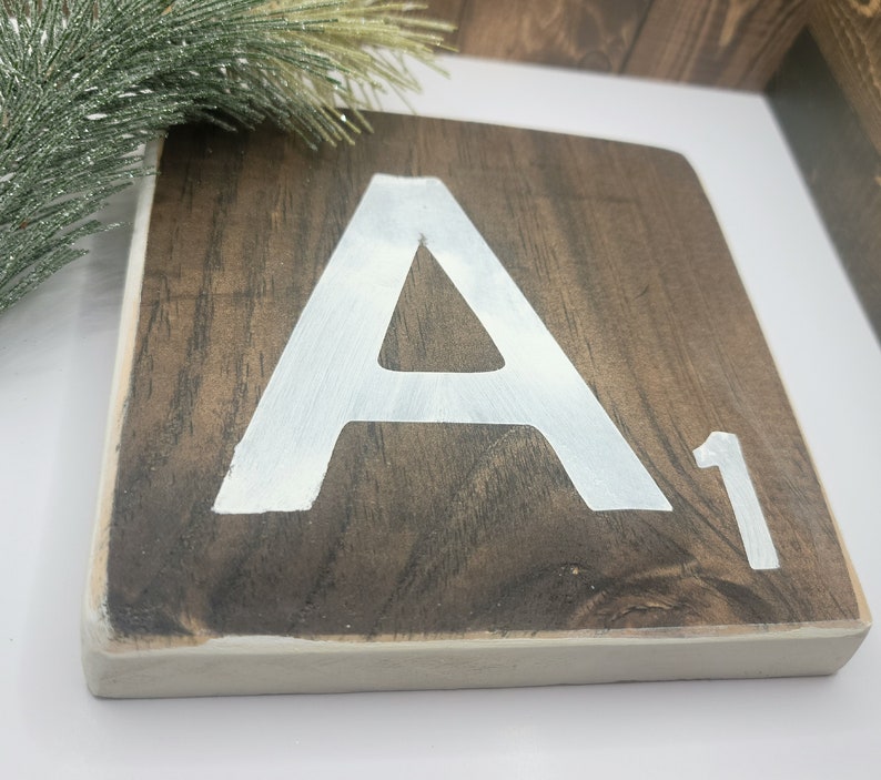 Wall Scrabble Tiles / Blocks - Personalized - Etsy