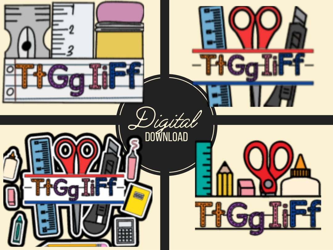 Teacher TGIF PNG Print File Sublimation Layer Cut File , Teacher ...