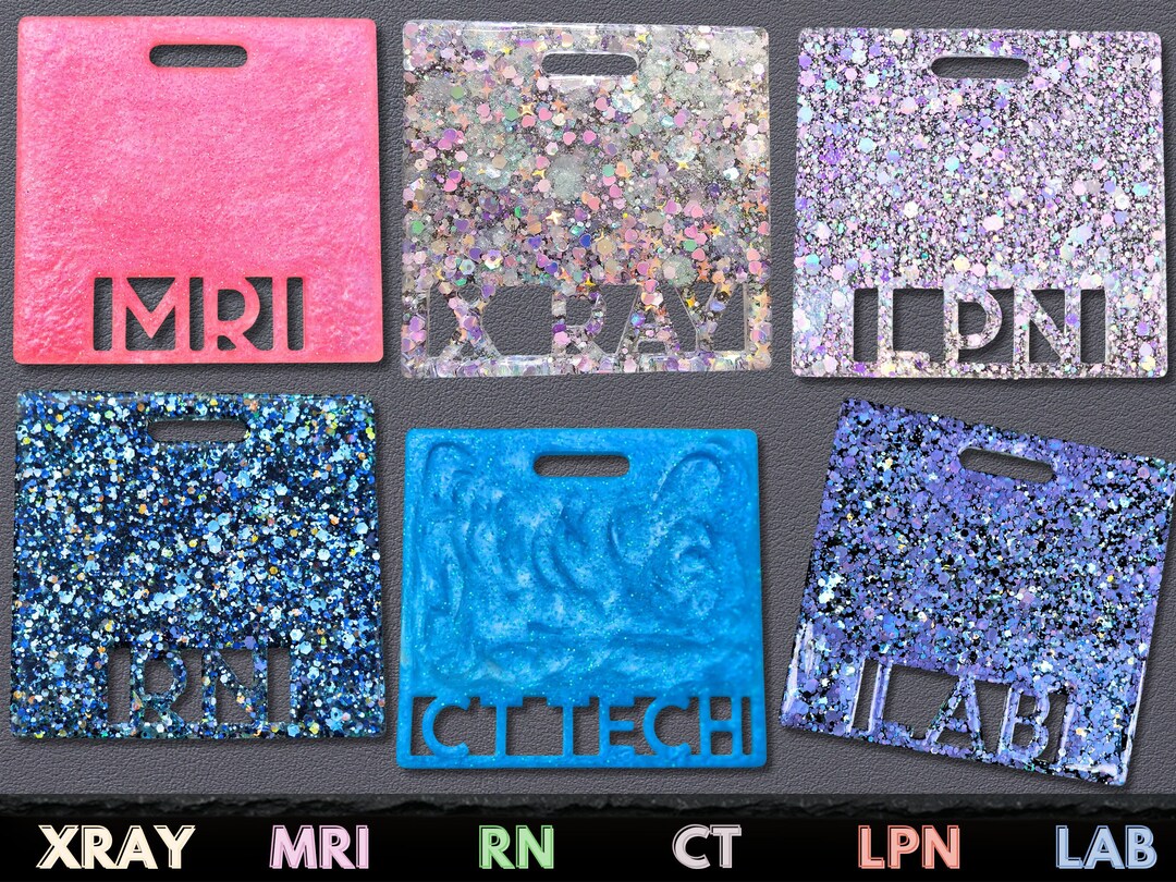 Badge Buddy RN Ct Mri Lpn Lab Badge Buddy Marker Parker Xray ...