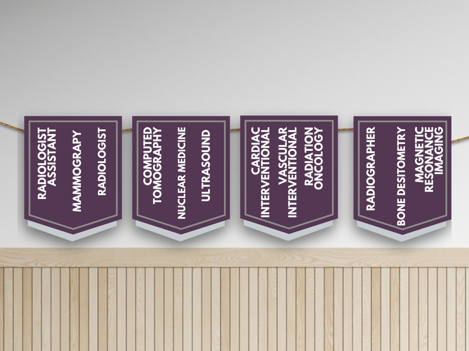 Radiologic Technology Week Banner Pendants Printable - Etsy