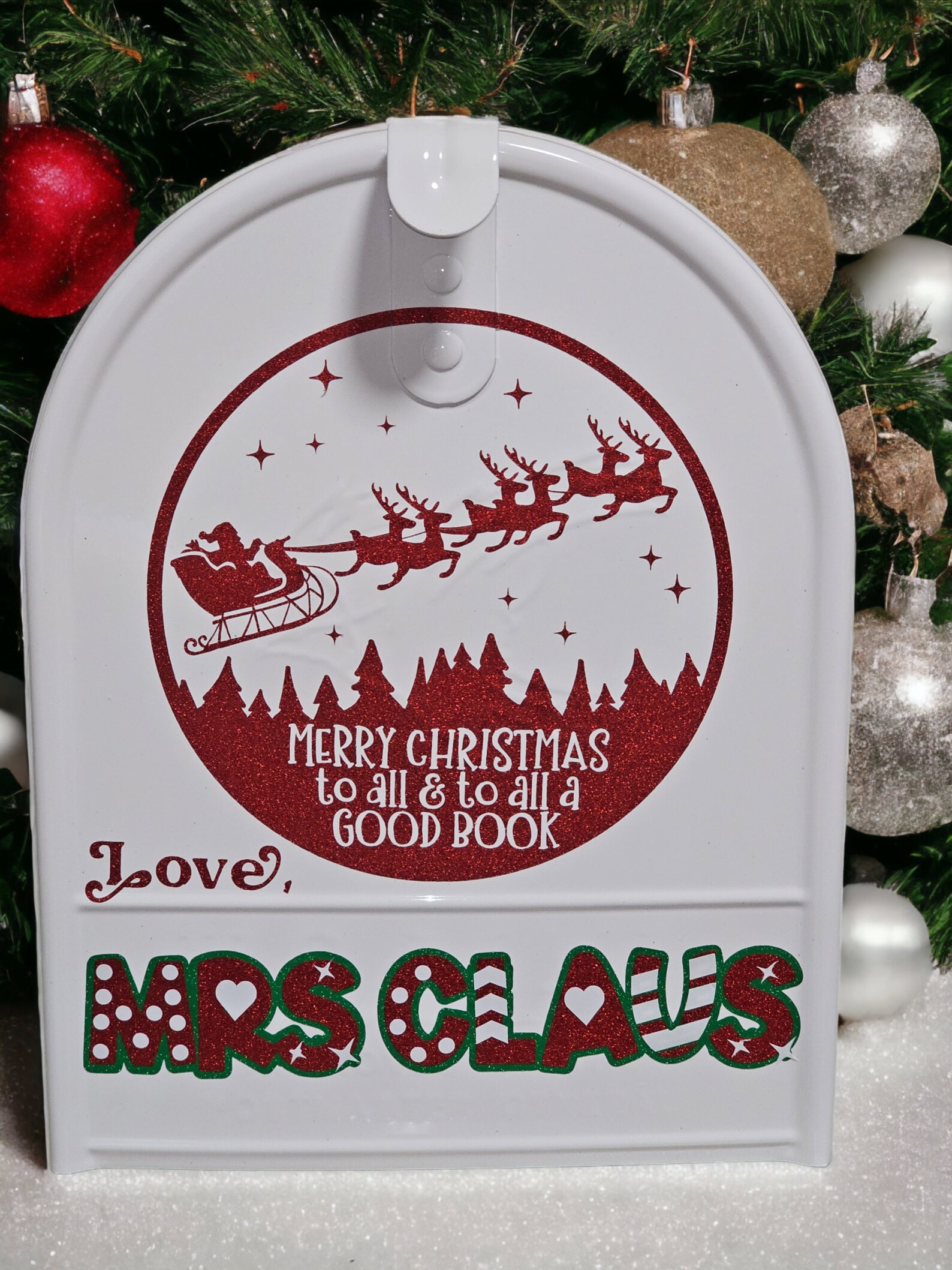 Christmas Mailbox - Letters to Santa (custom) - Etsy