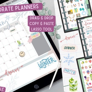 Digital Sticker Book | Good Notes Stickers | Samsung Android Apple ...