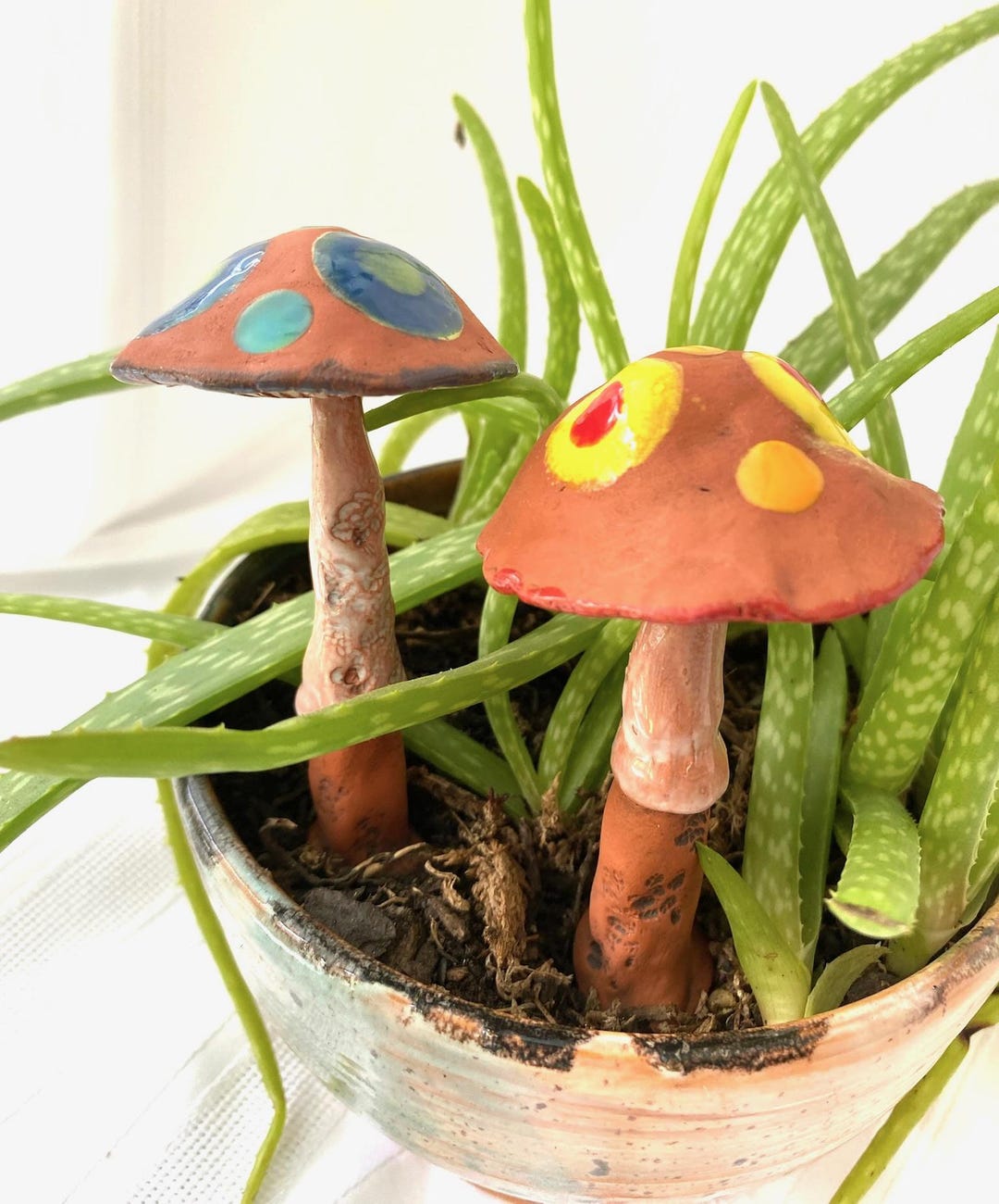 Ceramic Mushroom Plant Waterer - Etsy