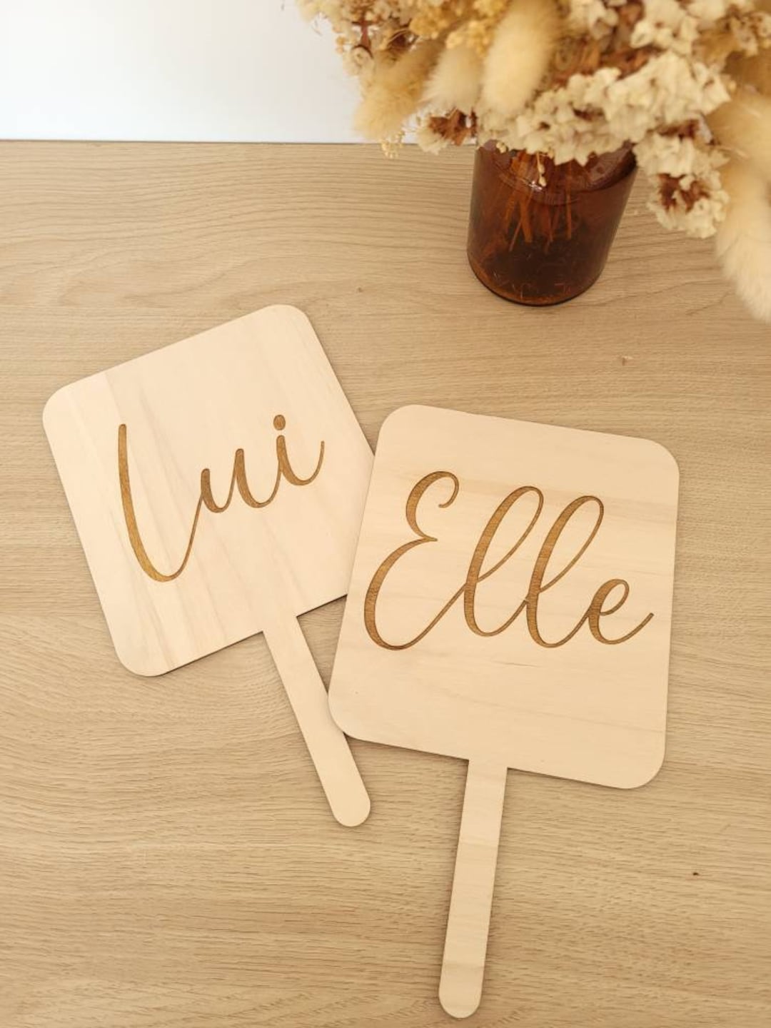 Jeu des mariés - Pancarte Lui-Moi / Elle-Moi - Etsy Canada