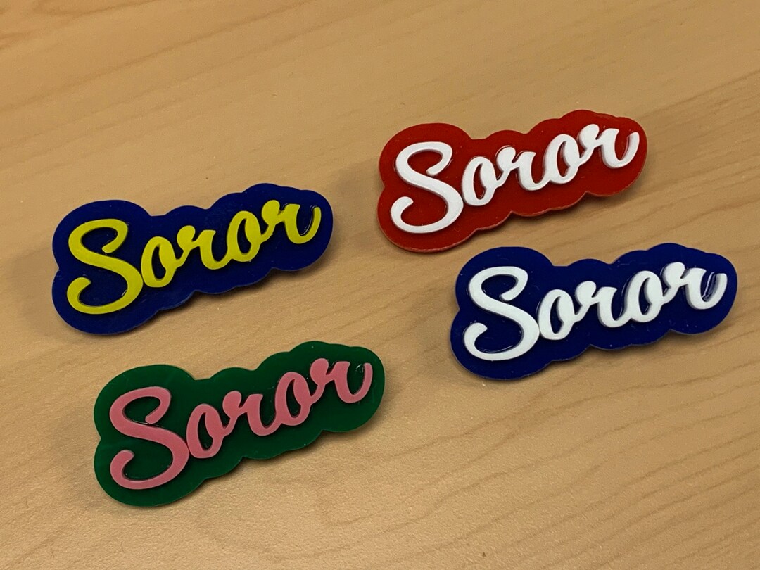 Soror Lapel Pin - Etsy