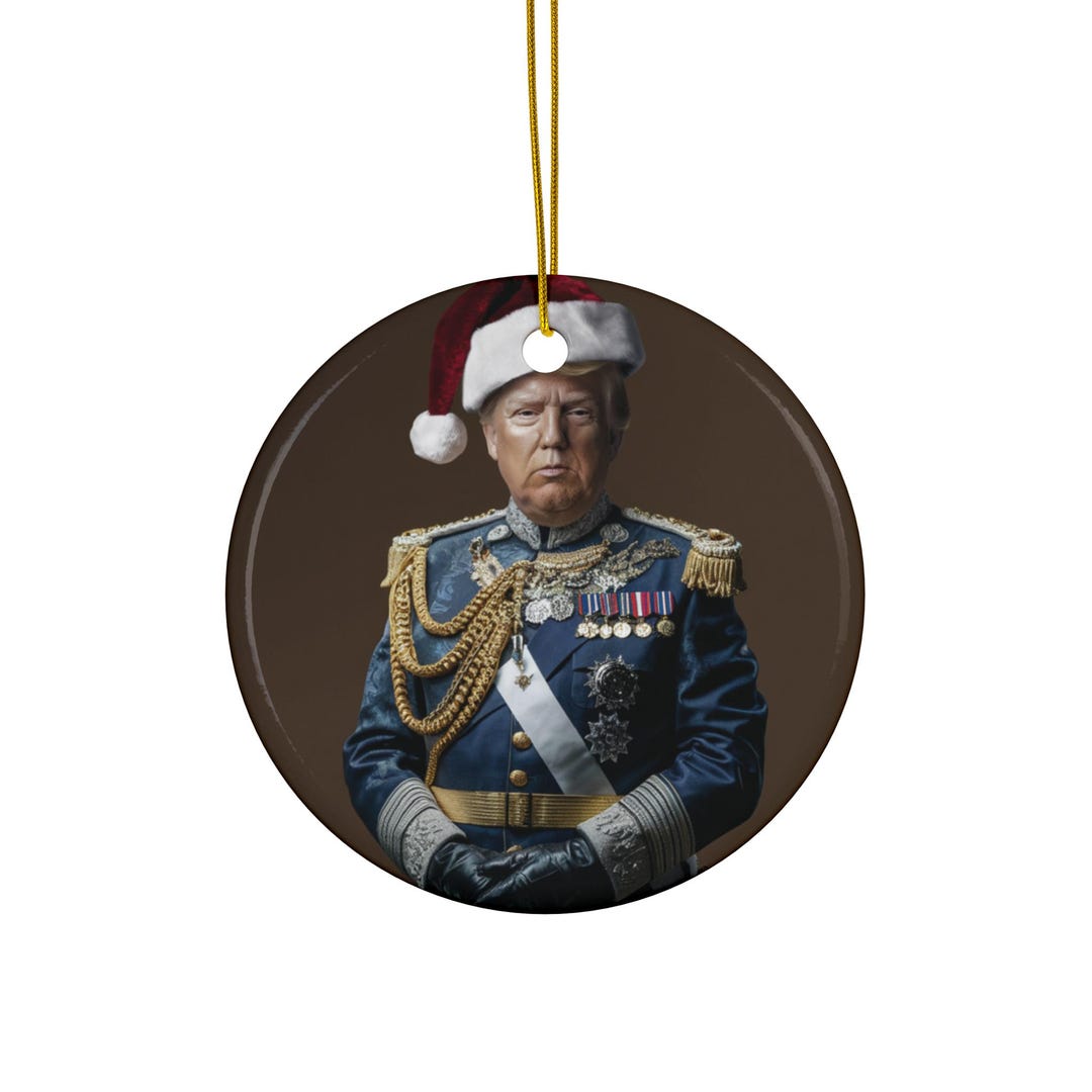 Donald Trump as Napoleon Christmas Ornament - Xmas Souvenir - Etsy