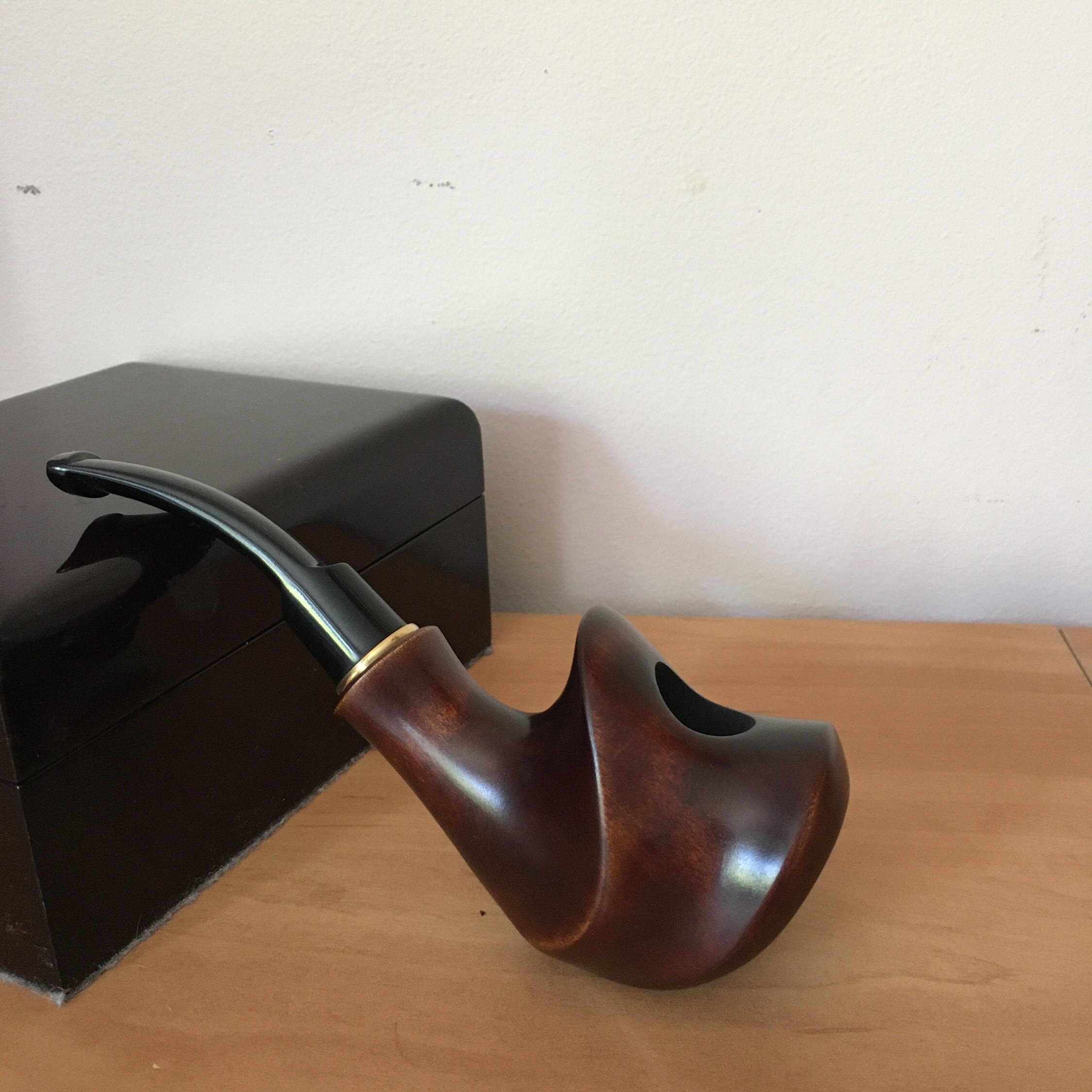 Deluxe Smoking Pipes Real Wood Pear Tree Hand Made Crafted in - Etsy